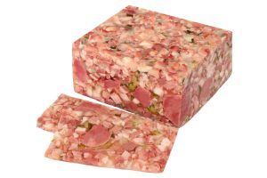 Golßener-Produkte an der Theke: Die schmeckt richtig gut, die Wurst!